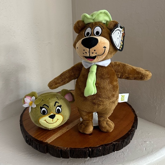 Yogi Bear | Toys | Camp Jellystone Yogi Bear Plush Cindy Bear Squishy ...